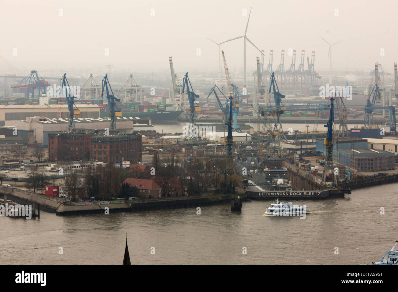 Port of Hamburg , Germany Stock Photo - Alamy