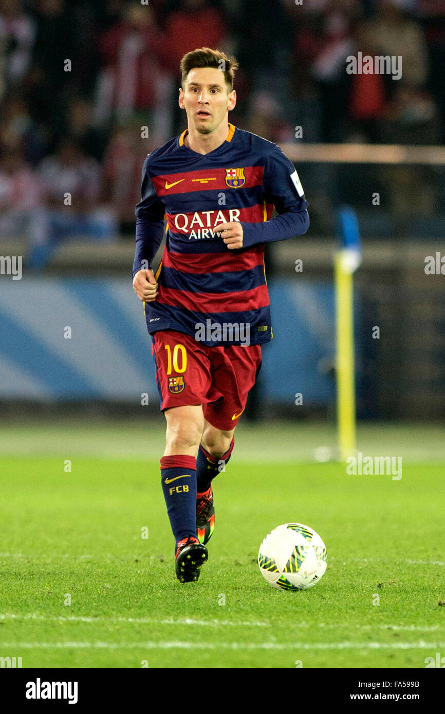 Kanagawa, Japan. 20th Dec, 2015. Lionel Messi (Barcelona) Football ...
