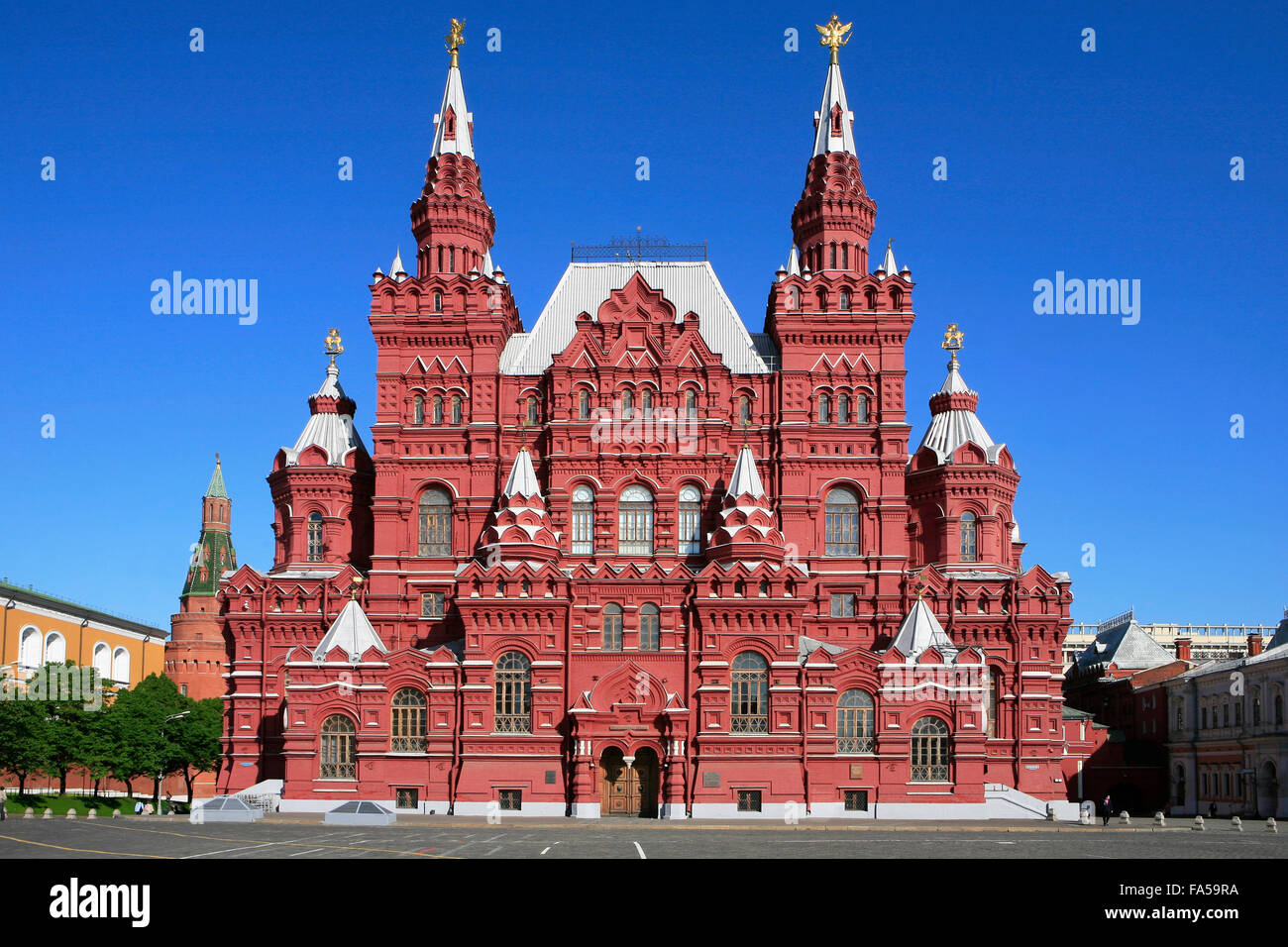 The State Historical Museum (1872) in Moscow, Russia Stock Photo - Alamy
