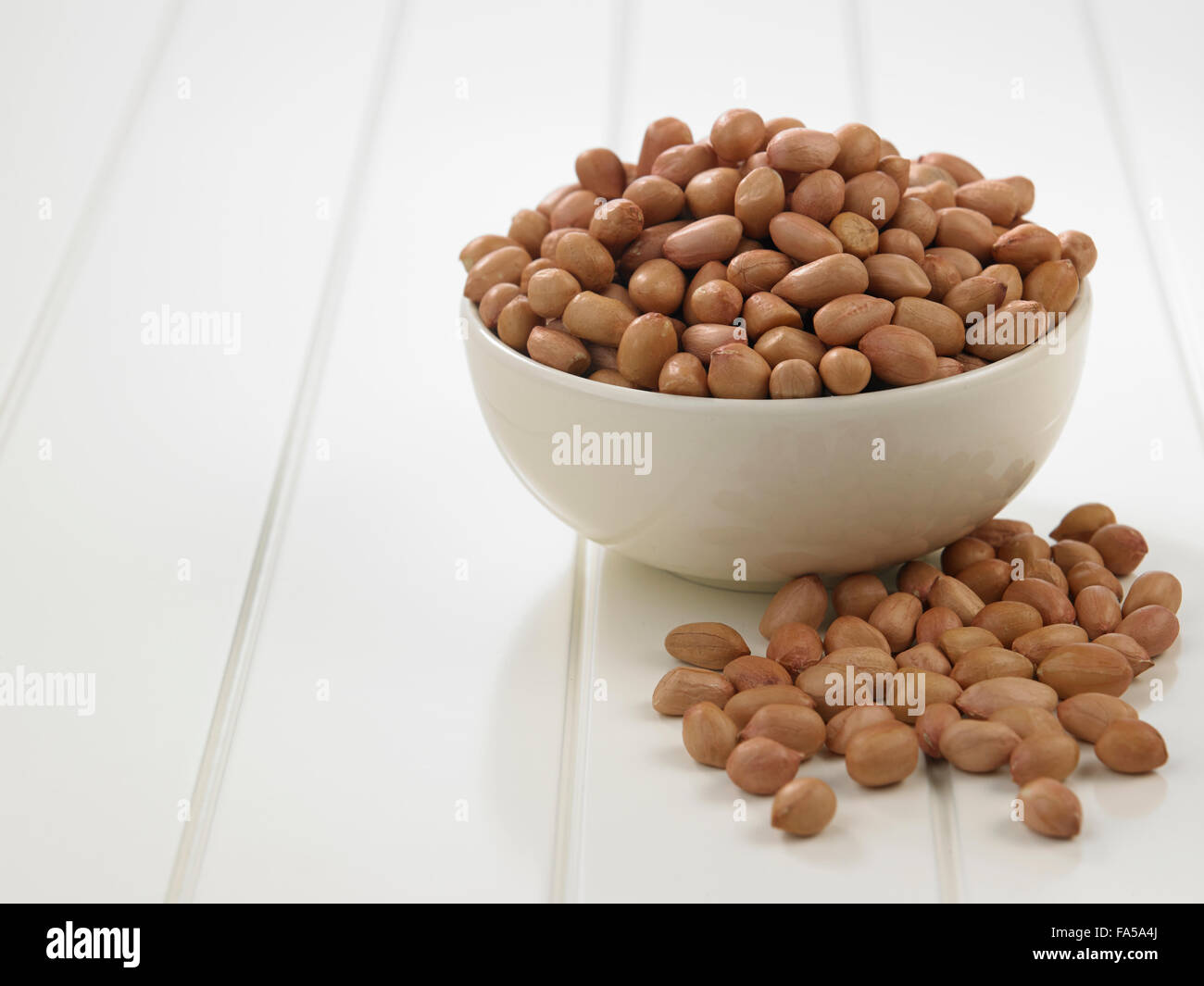 bowl of ground nut on the table Stock Photo - Alamy