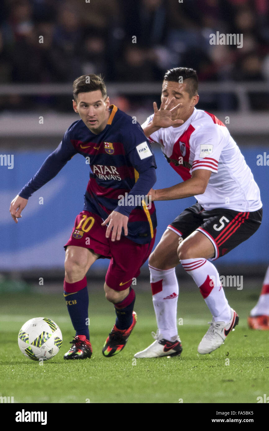 Kanagawa, Japan. 20th Dec, 2015. Lionel Messi (Barcelona), Matias ...
