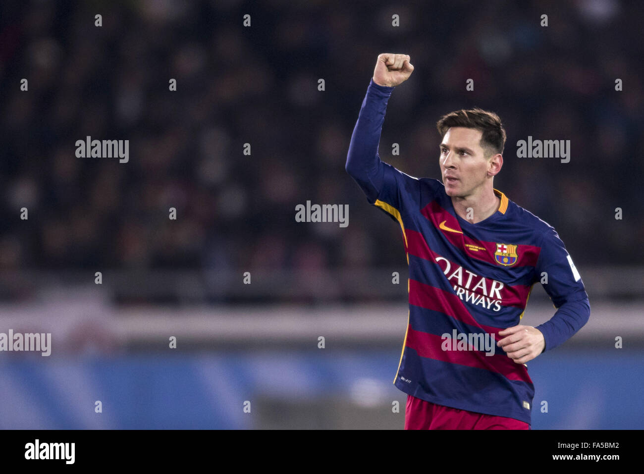 Kanagawa, Japan. 20th Dec, 2015. Lionel Messi (Barcelona) Football ...