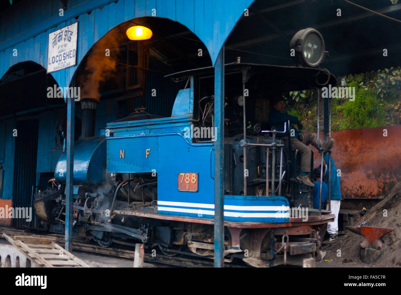 Indian steam engine hi-res stock photography and images - Alamy