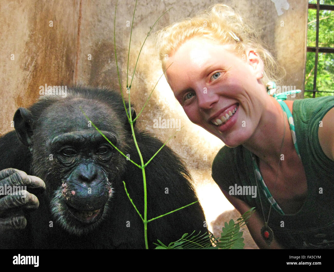 HANDOUT - An undated handout picture shows Marthe Arends(L) and ...