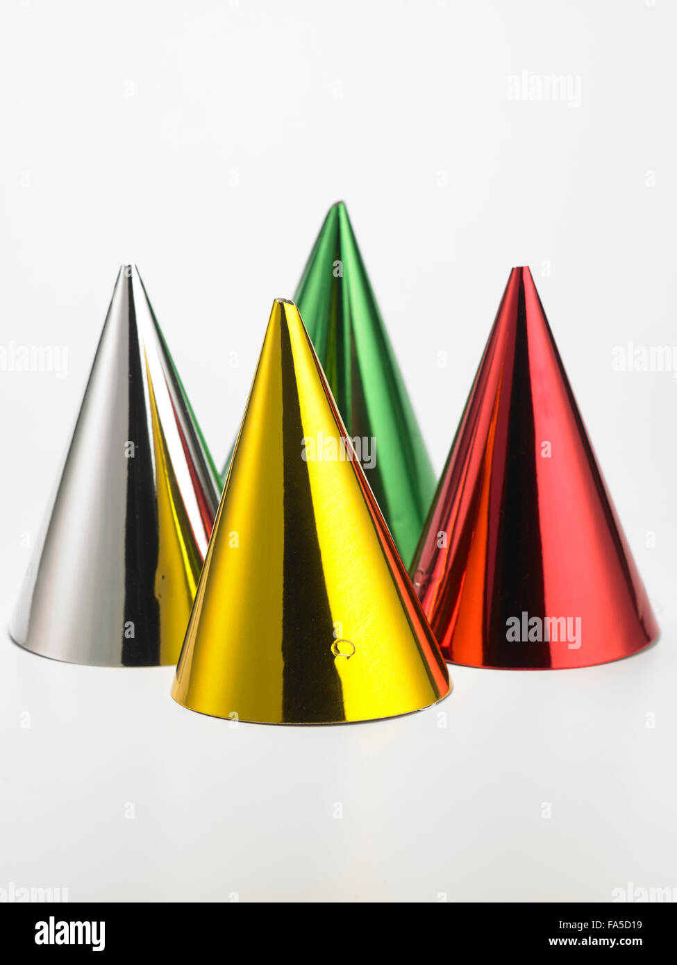 color party hat on the background Stock Photo - Alamy