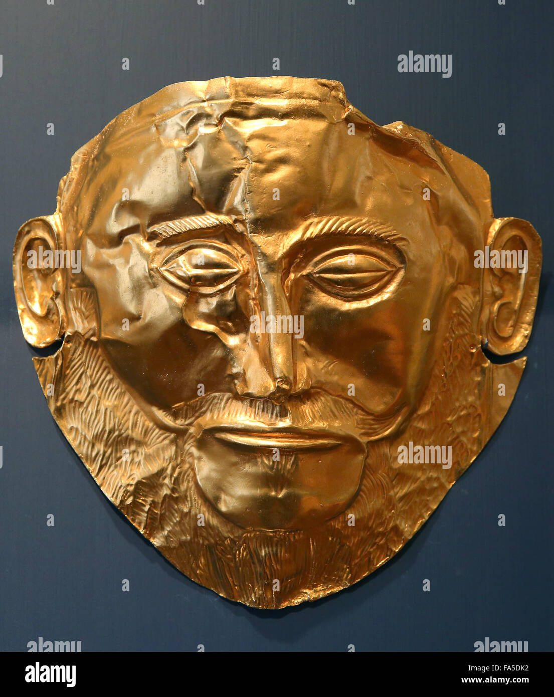 Death mask agamemnon hi-res stock photography and images - Alamy