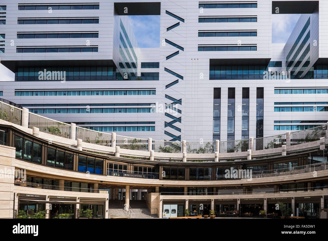 Broadgate Circle, London, England, U.K Stock Photo - Alamy