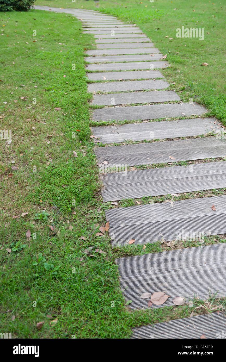pathway in a park Stock Photo - Alamy