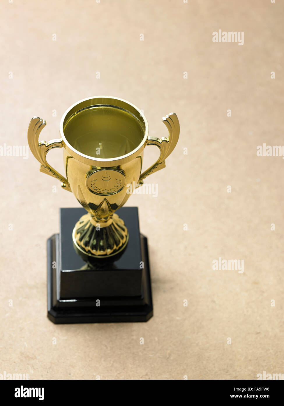 high angle of the trophy Stock Photo - Alamy