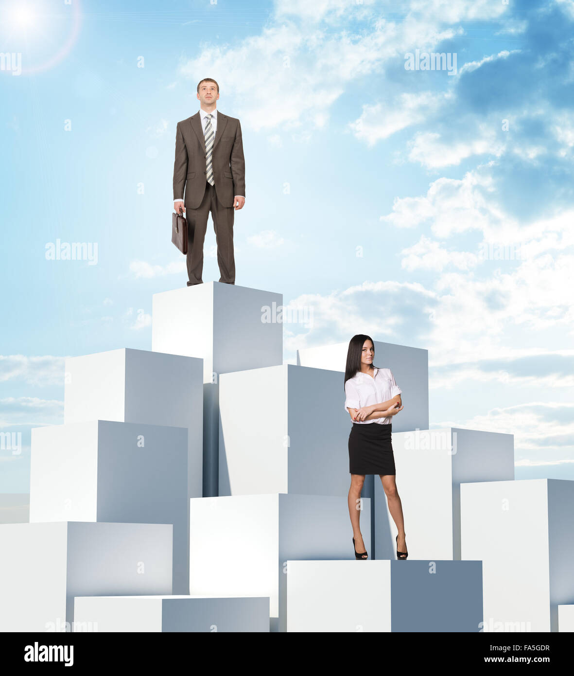 Banker boxes hi-res stock photography and images - Alamy