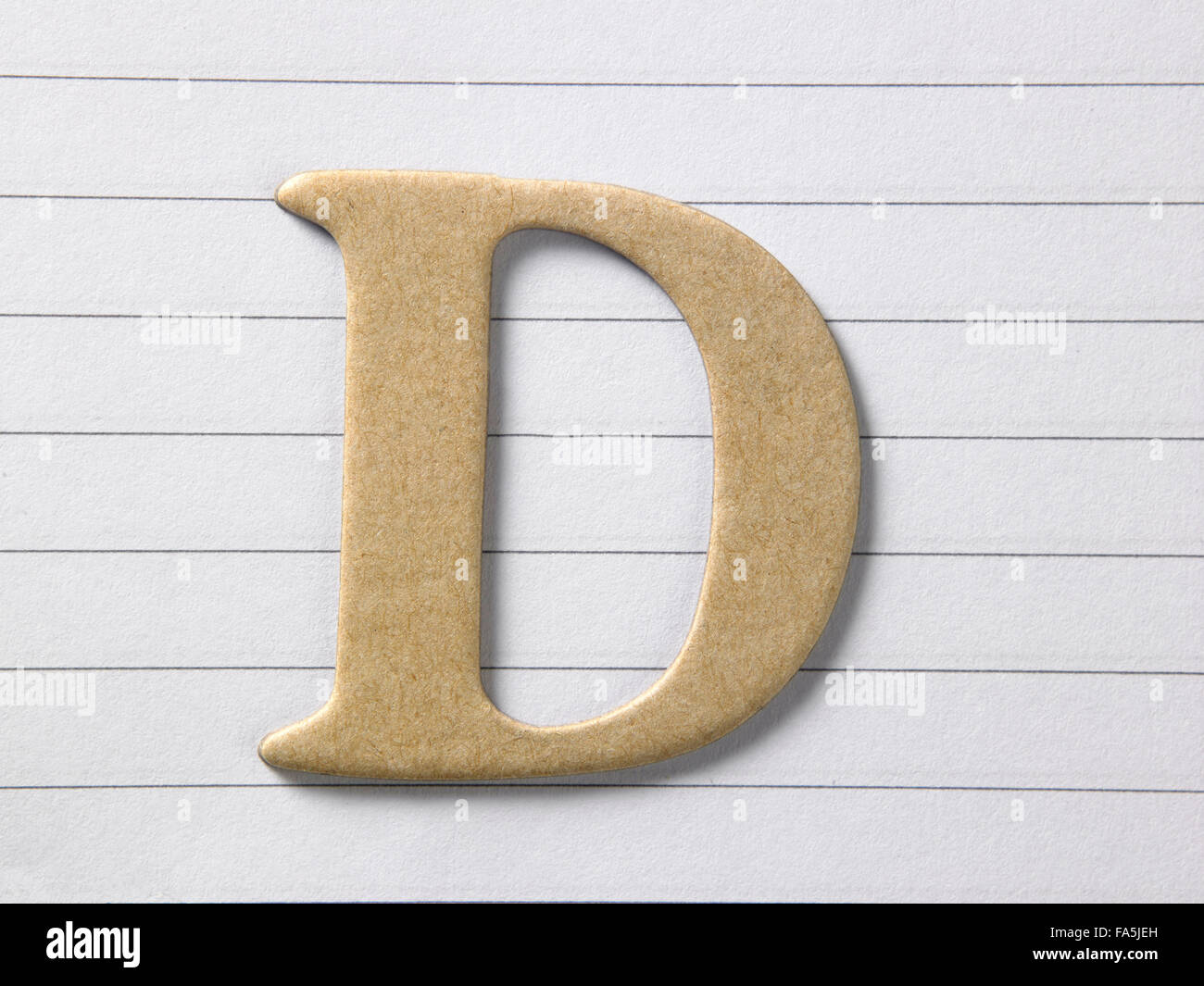 Alphabet d hi-res stock photography and images - Alamy