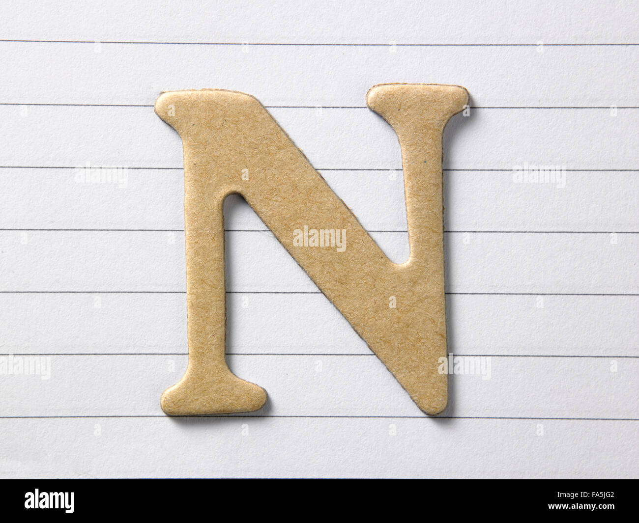 Alphabet n hi-res stock photography and images - Alamy