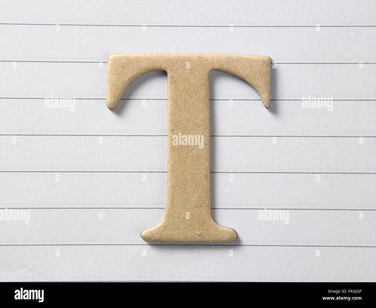 close up of alphabet t on single line book Stock Photo - Alamy