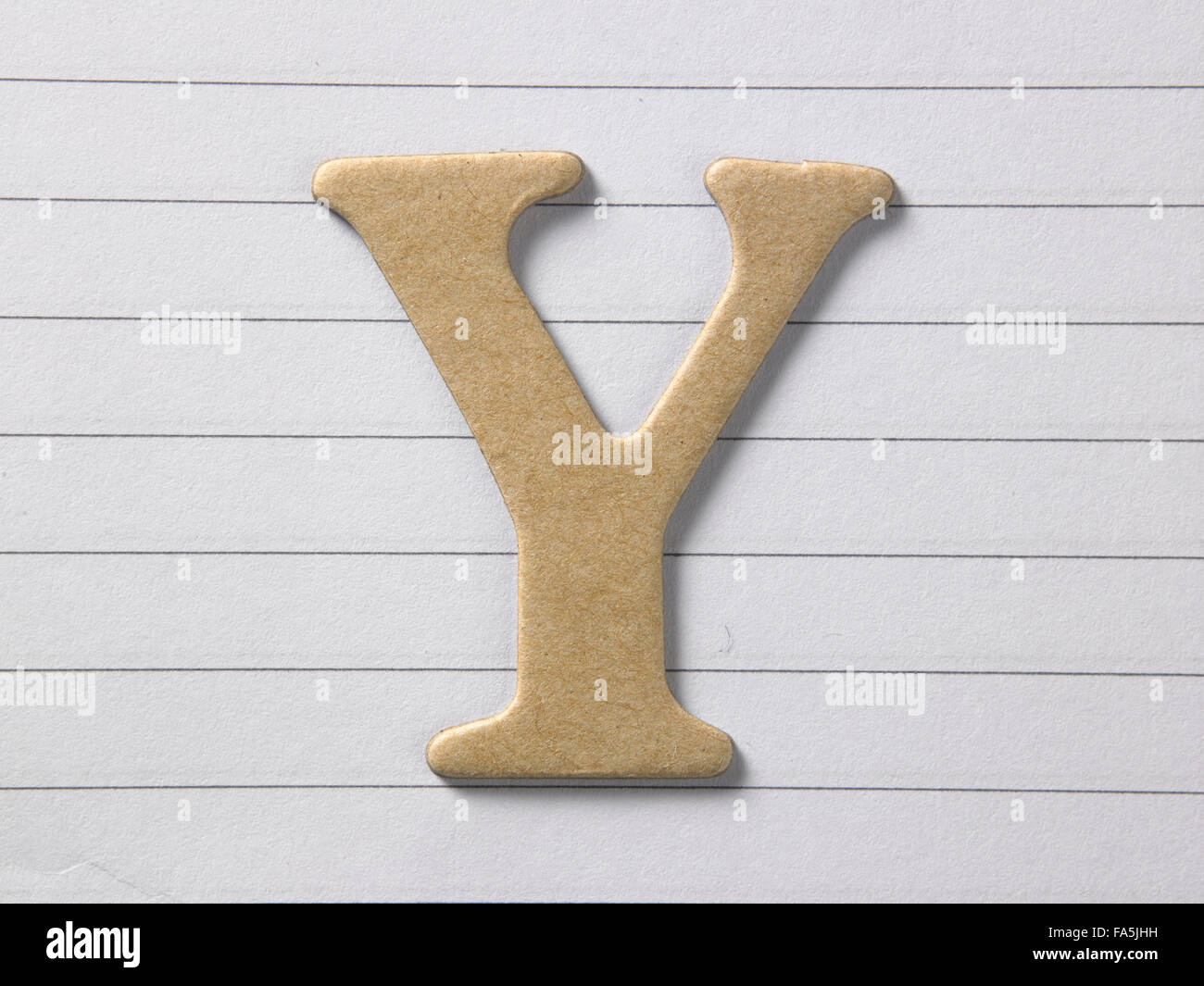 Alphabet y hi-res stock photography and images - Alamy