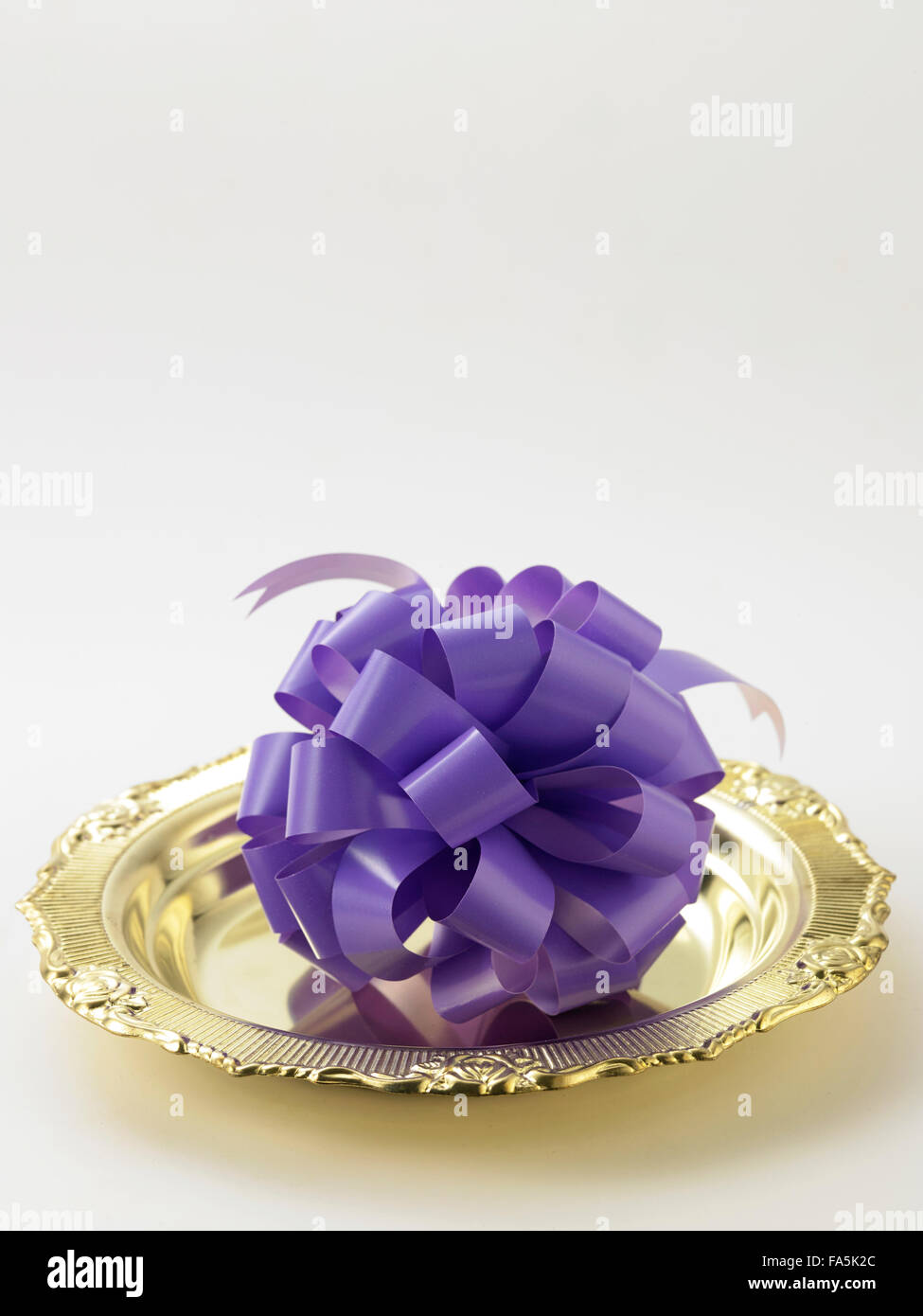 Opening ceremony concept purple ribbon hi-res stock photography and ...