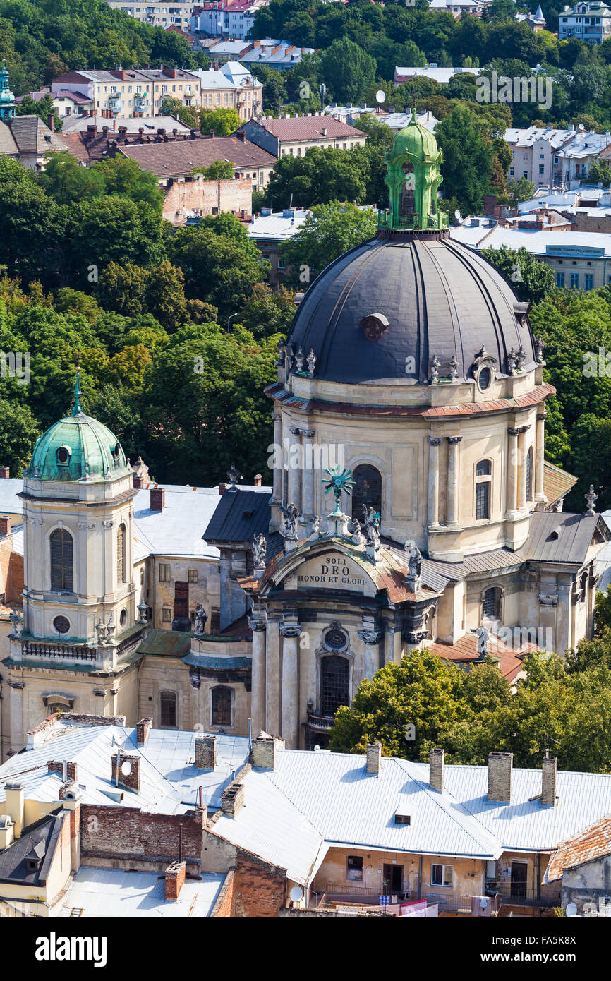 urban landscape, view from above the rooftops Stock Photo - Alamy