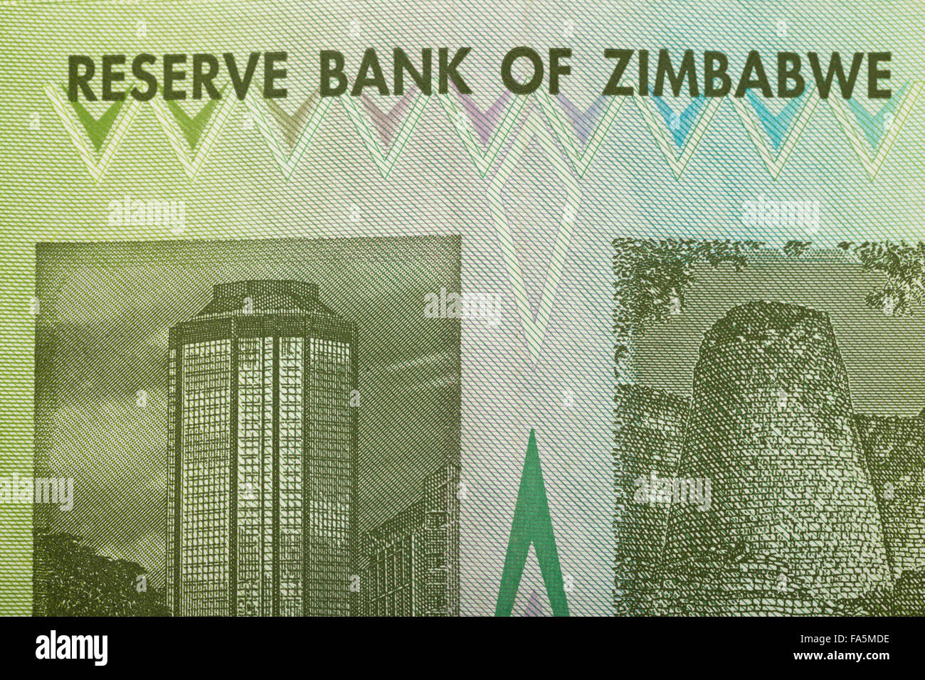 Zimbabwe trillion dollar note hi-res stock photography and images - Alamy