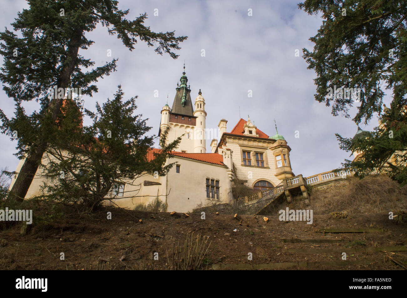 Pruhonice Castle, Park, Renovation of the Castle Alpine Rock Garden ...