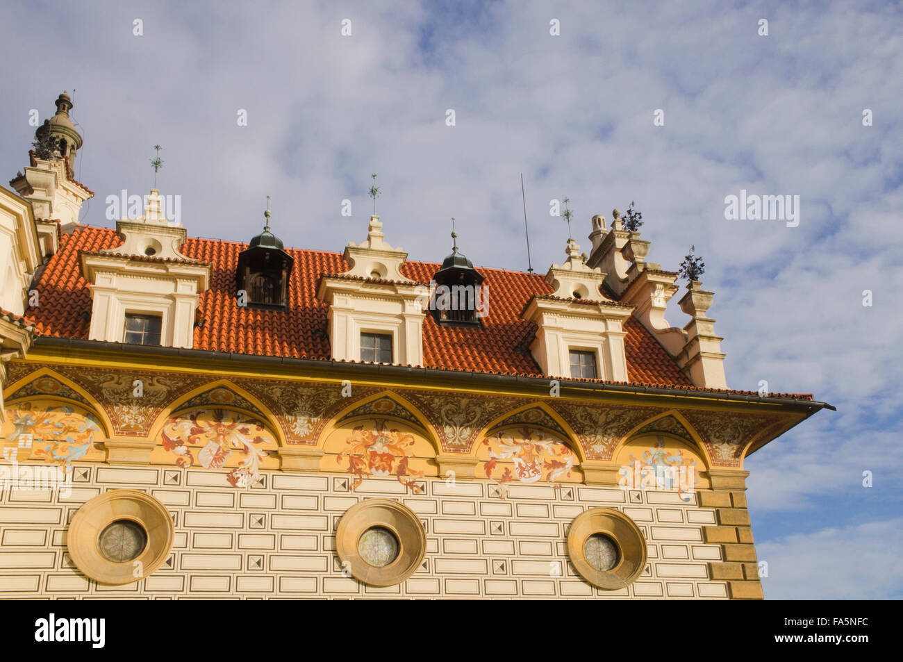 Pruhonice Castle, Park Stock Photo - Alamy