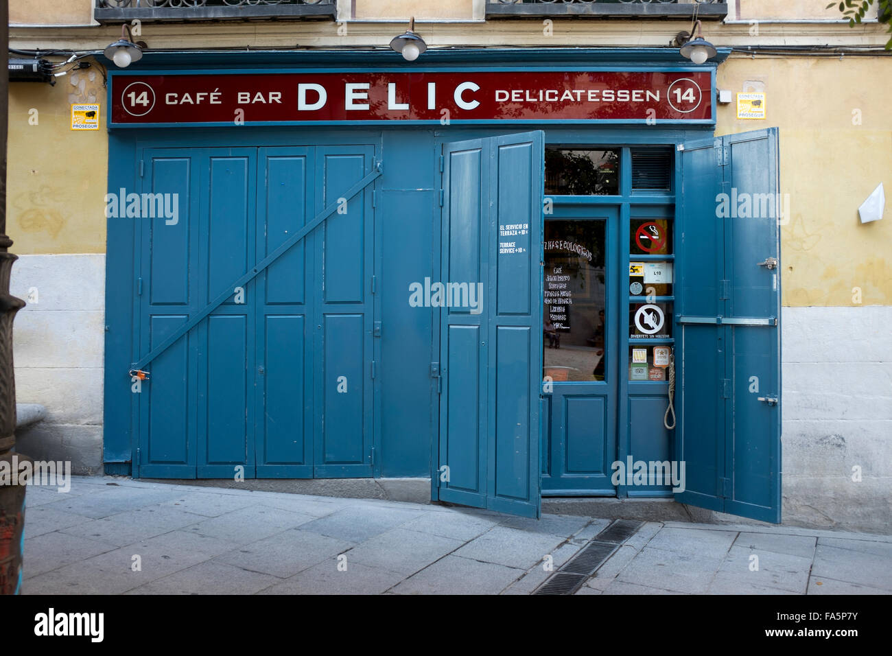 Cafe delic madrid hi-res stock photography and images - Alamy