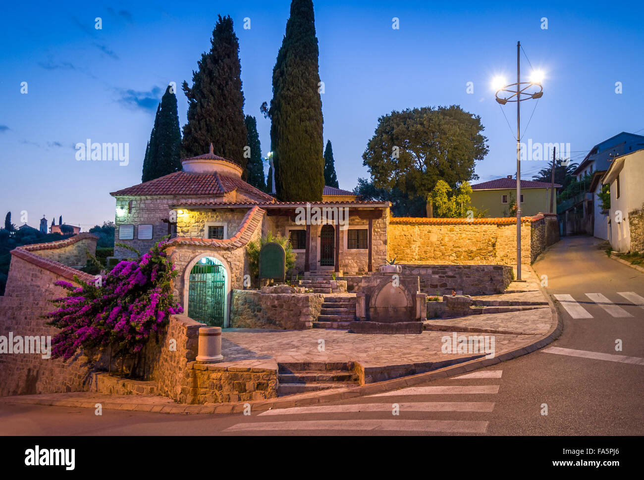 Old Bar night streets Stock Photo - Alamy