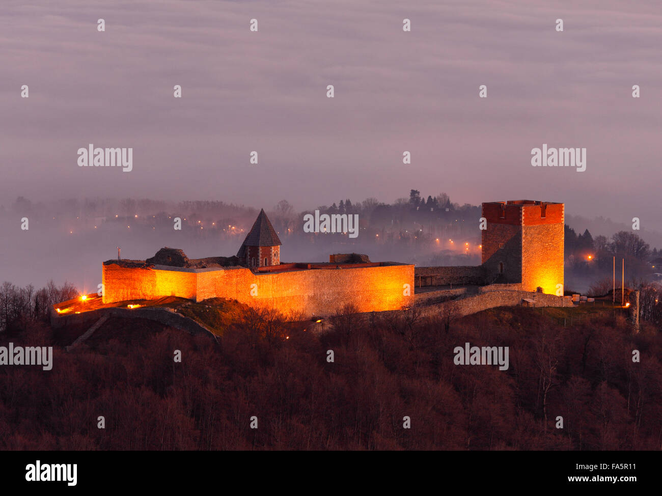 Fort Medvedgrad near Zagreb capital city Stock Photo - Alamy