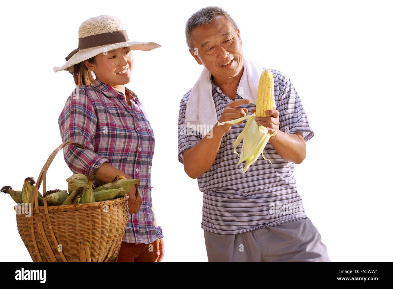 Farmers corn Cut Out Stock Images & Pictures - Alamy