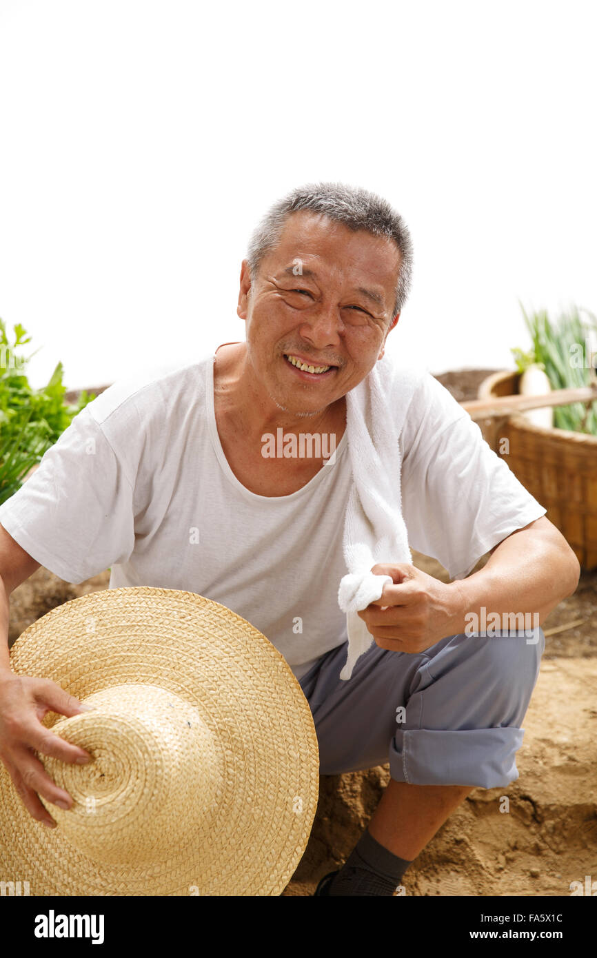Happy farmer hi-res stock photography and images - Alamy