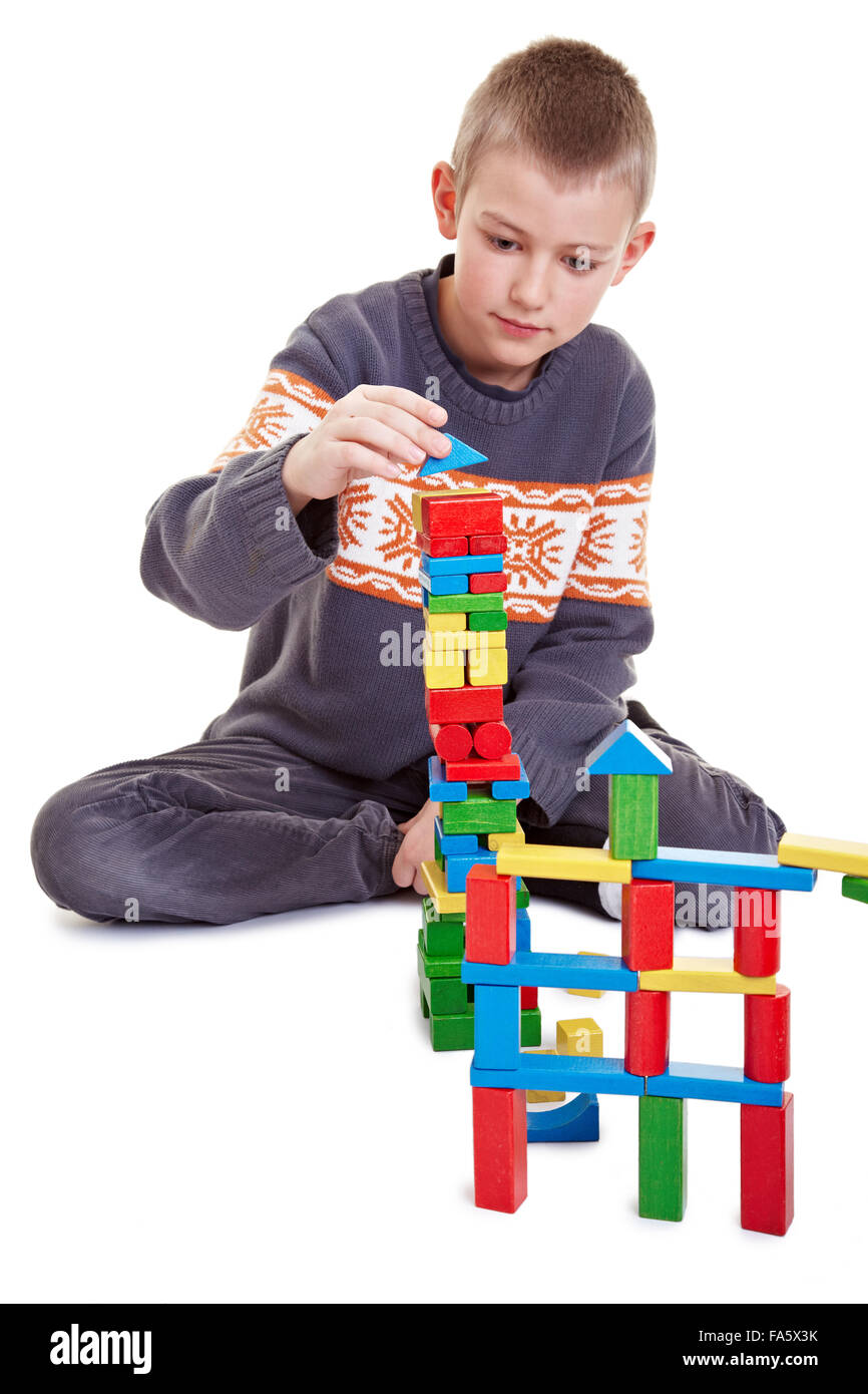 Building tower blocks child hi-res stock photography and images - Alamy