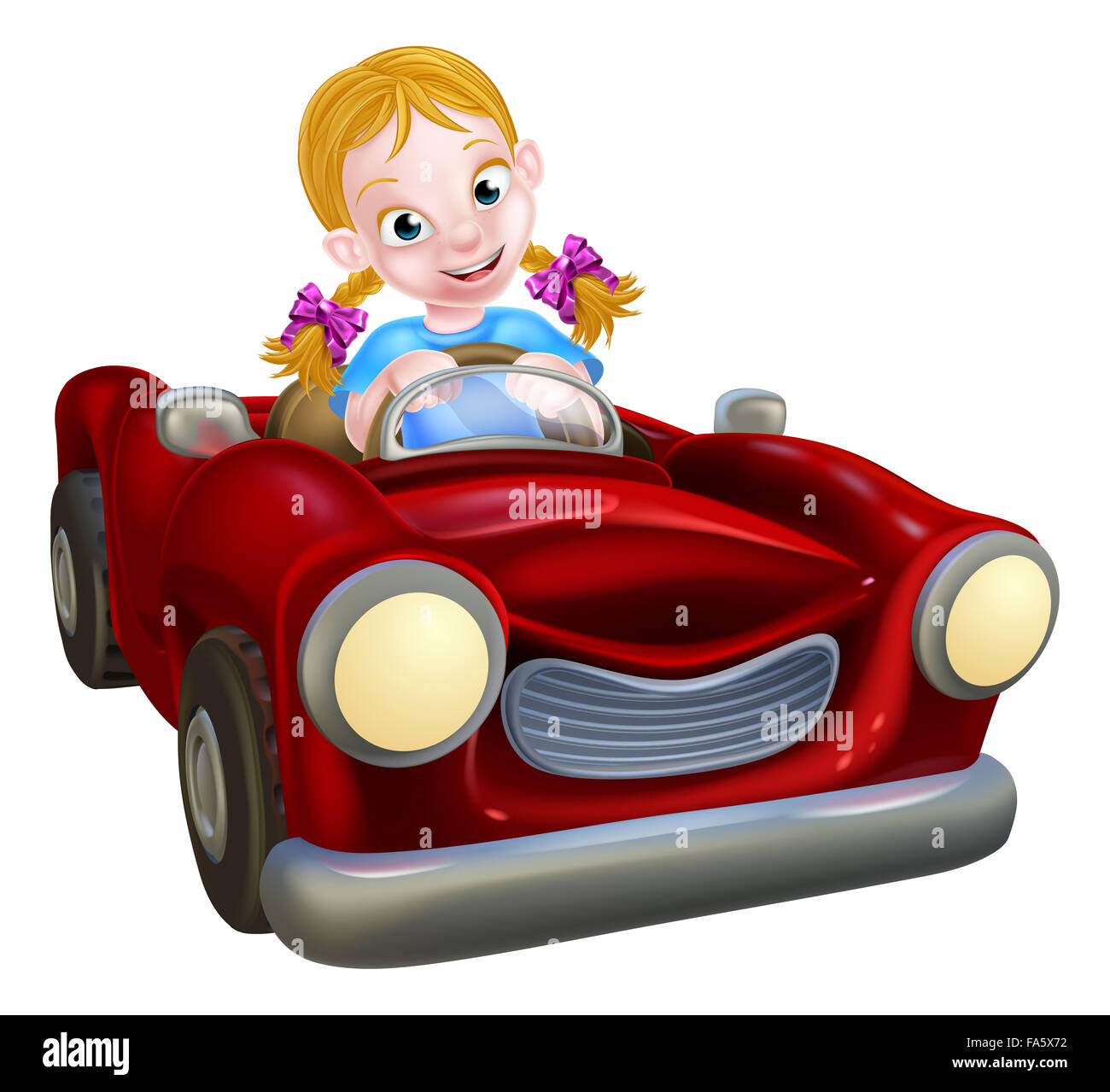 Driving a car driver Cut Out Stock Images & Pictures - Alamy