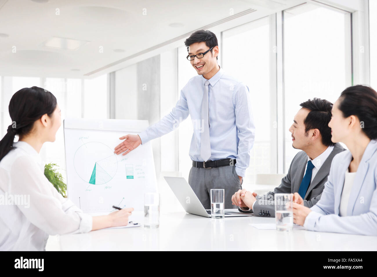 Business team meeting in conference room Stock Photo - Alamy