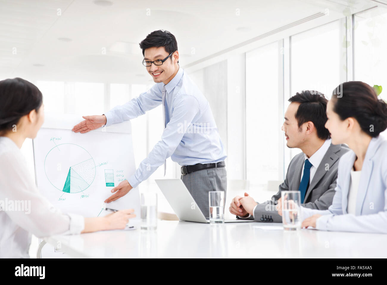 Business team meeting in conference room Stock Photo - Alamy
