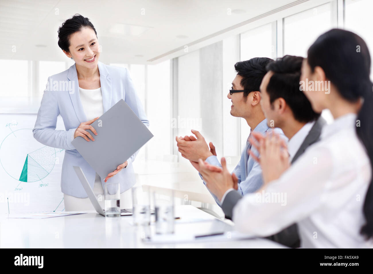 Business team meeting in conference room Stock Photo - Alamy