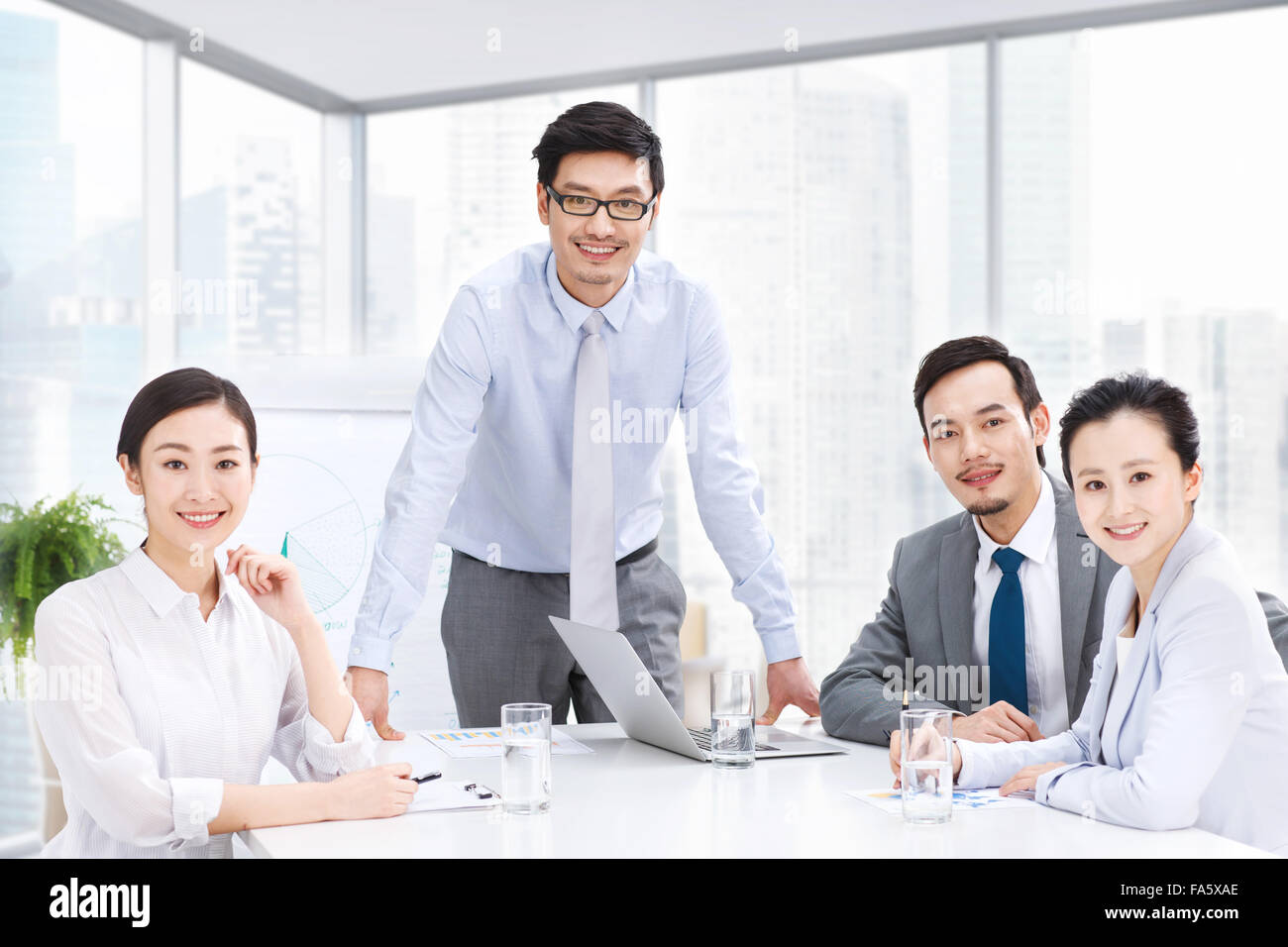 Business team meeting in conference room Stock Photo - Alamy