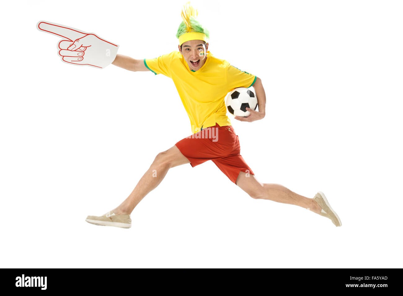 Young man face paint holding hi-res stock photography and images - Alamy