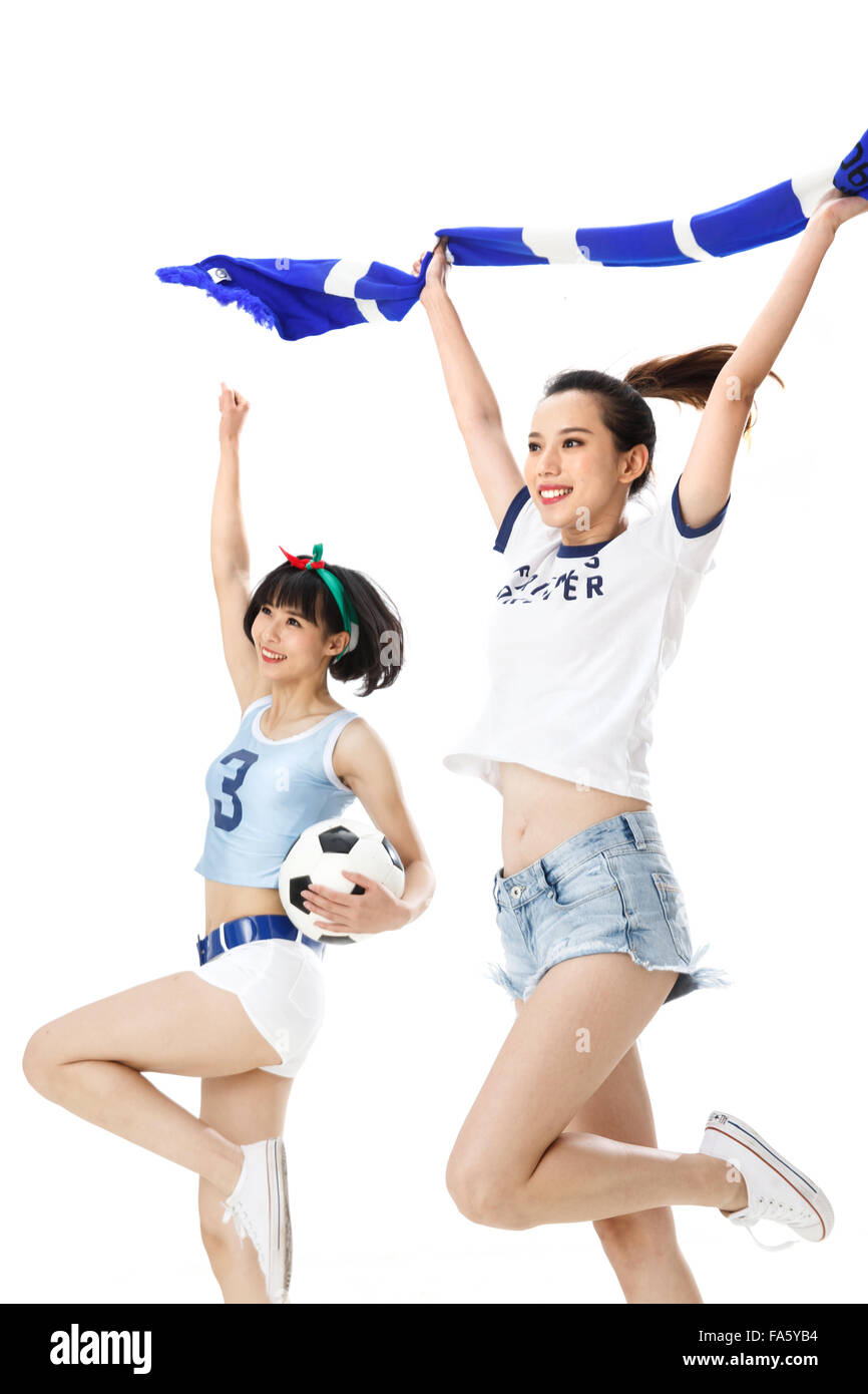 Female fans hi-res stock photography and images - Alamy