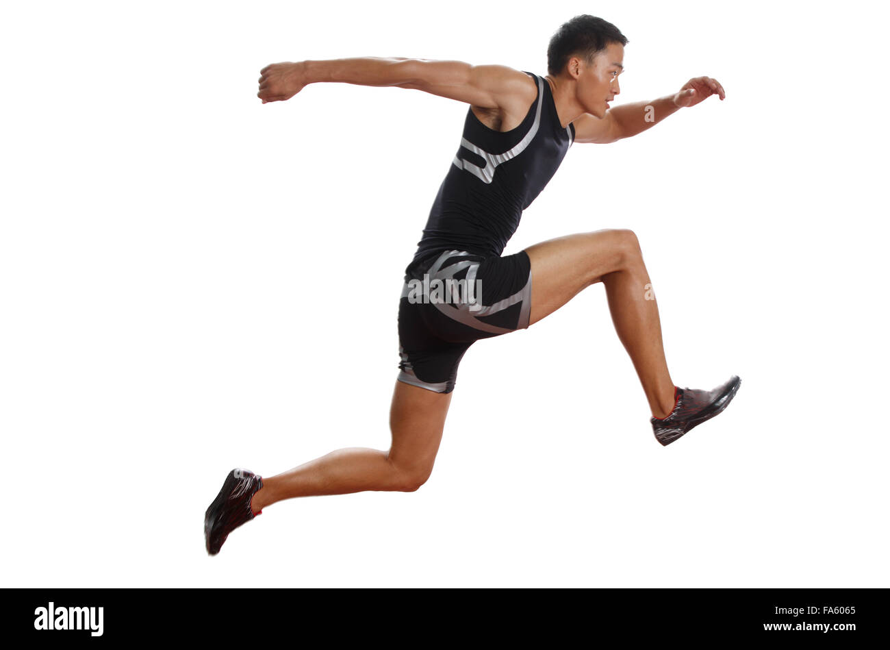 Athletics running Cut Out Stock Images & Pictures - Alamy