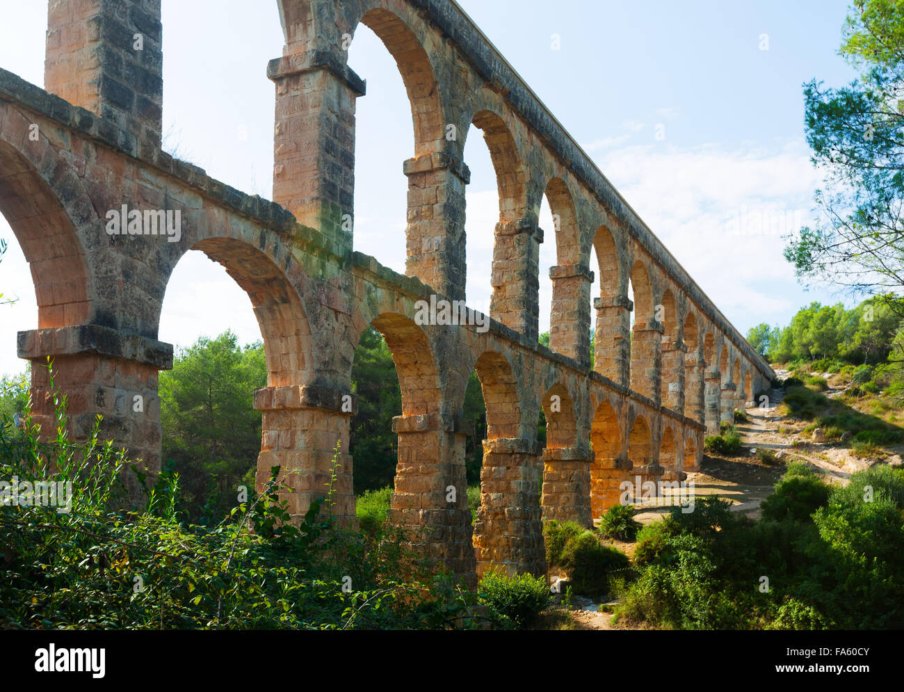 Acueducto de les ferreres hi-res stock photography and images - Alamy