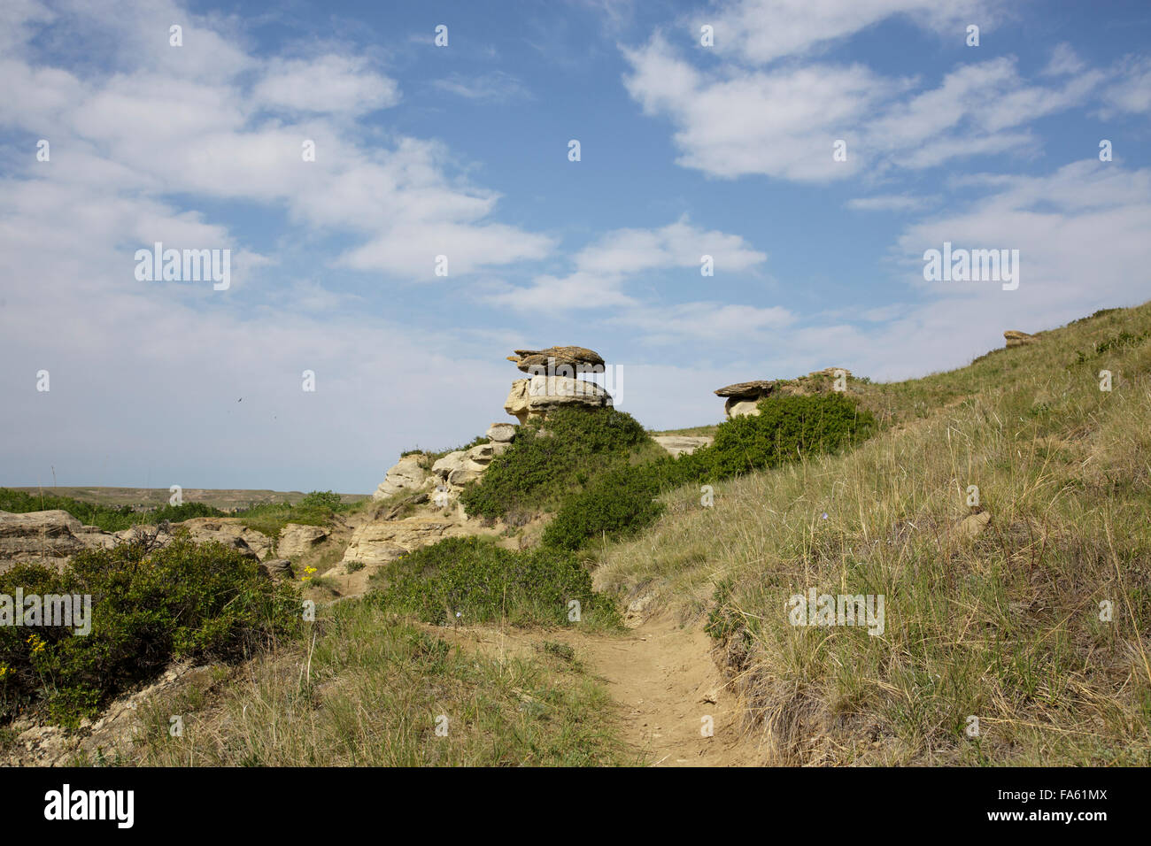 Writing on Stone, Provincial Park, Alberta Stock Photo - Alamy
