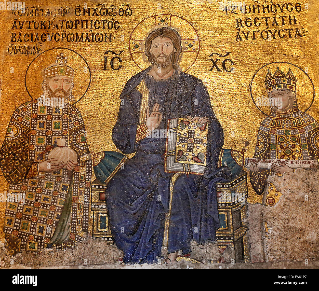 Mural inside christian orthodox hi-res stock photography and images - Alamy