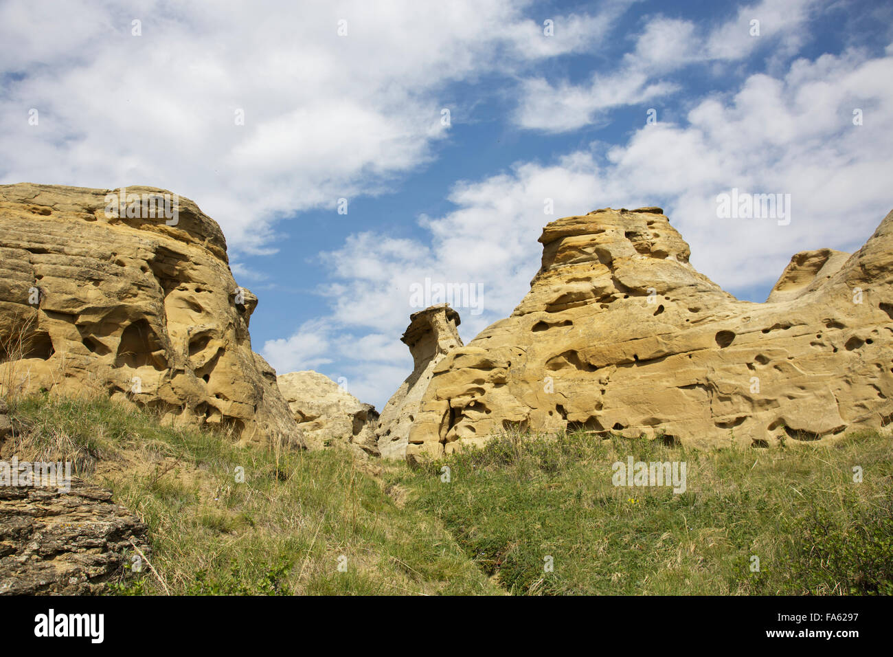 Writing on Stone, Provincial Park, Alberta Stock Photo - Alamy