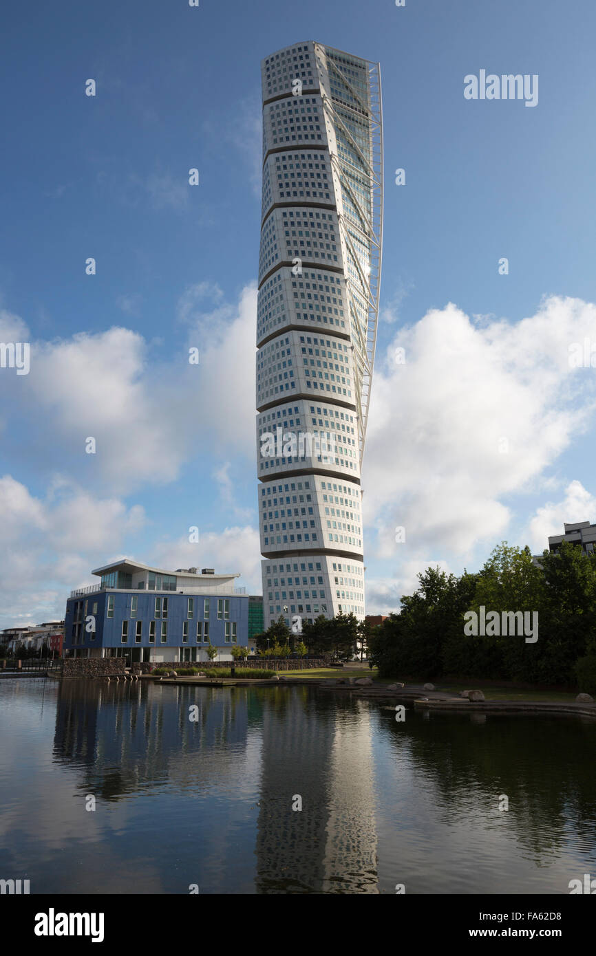 Turning Torso building, Malmo, Skane, South Sweden, Sweden, Europe ...