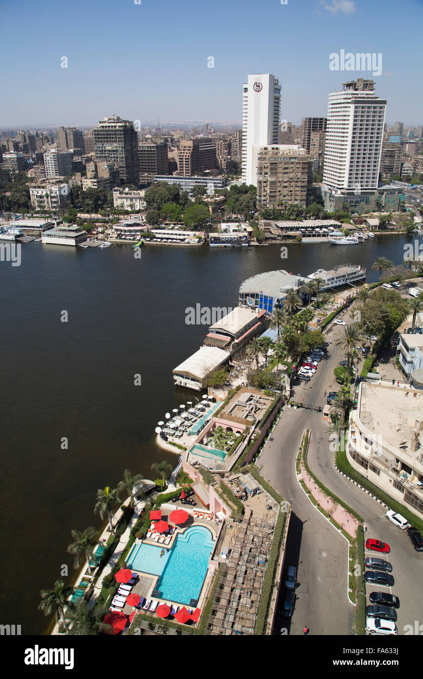 Nile river at cairo hi-res stock photography and images - Alamy