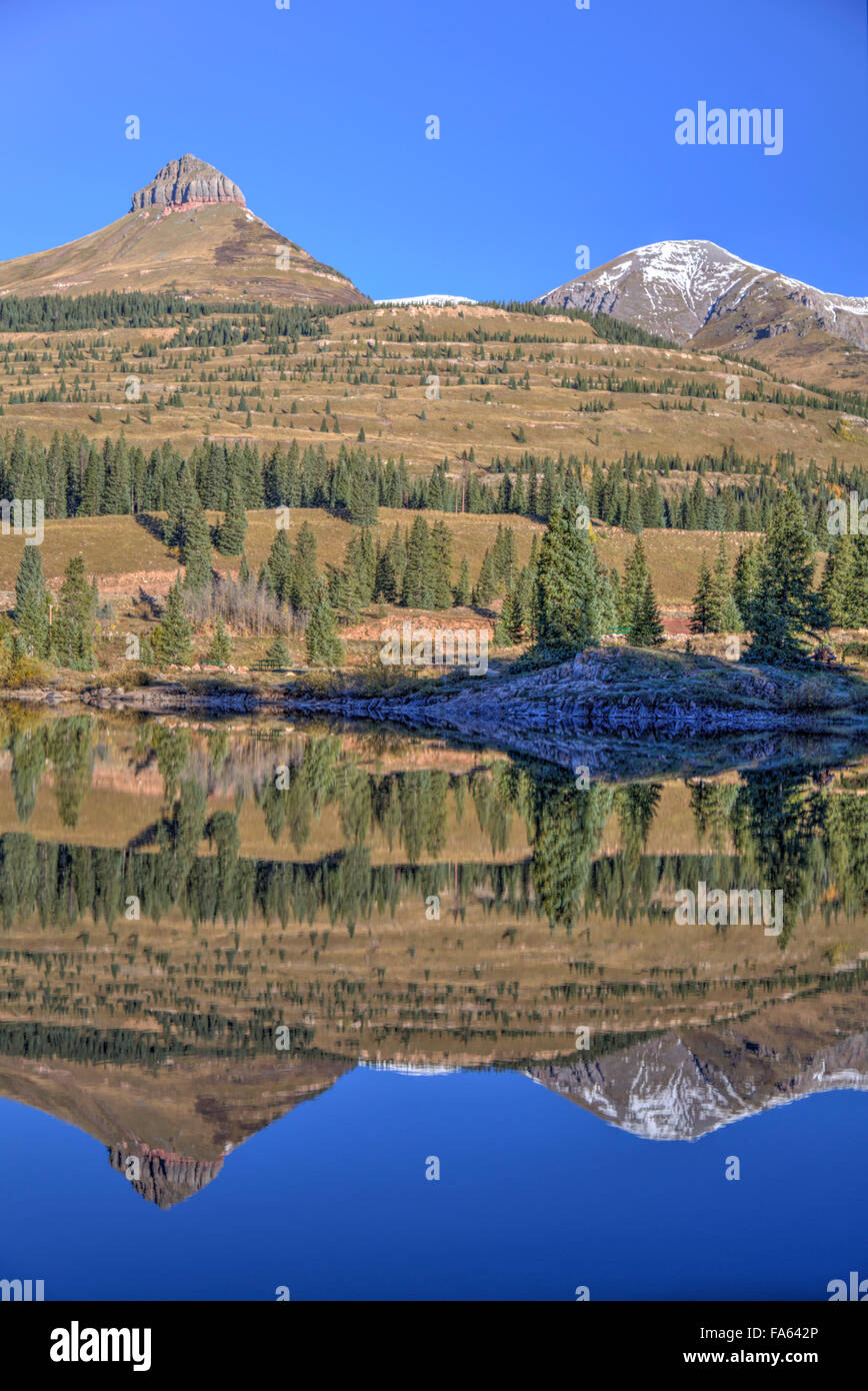 Molas Lake, south of Silverton, Colorado, USA Stock Photo - Alamy