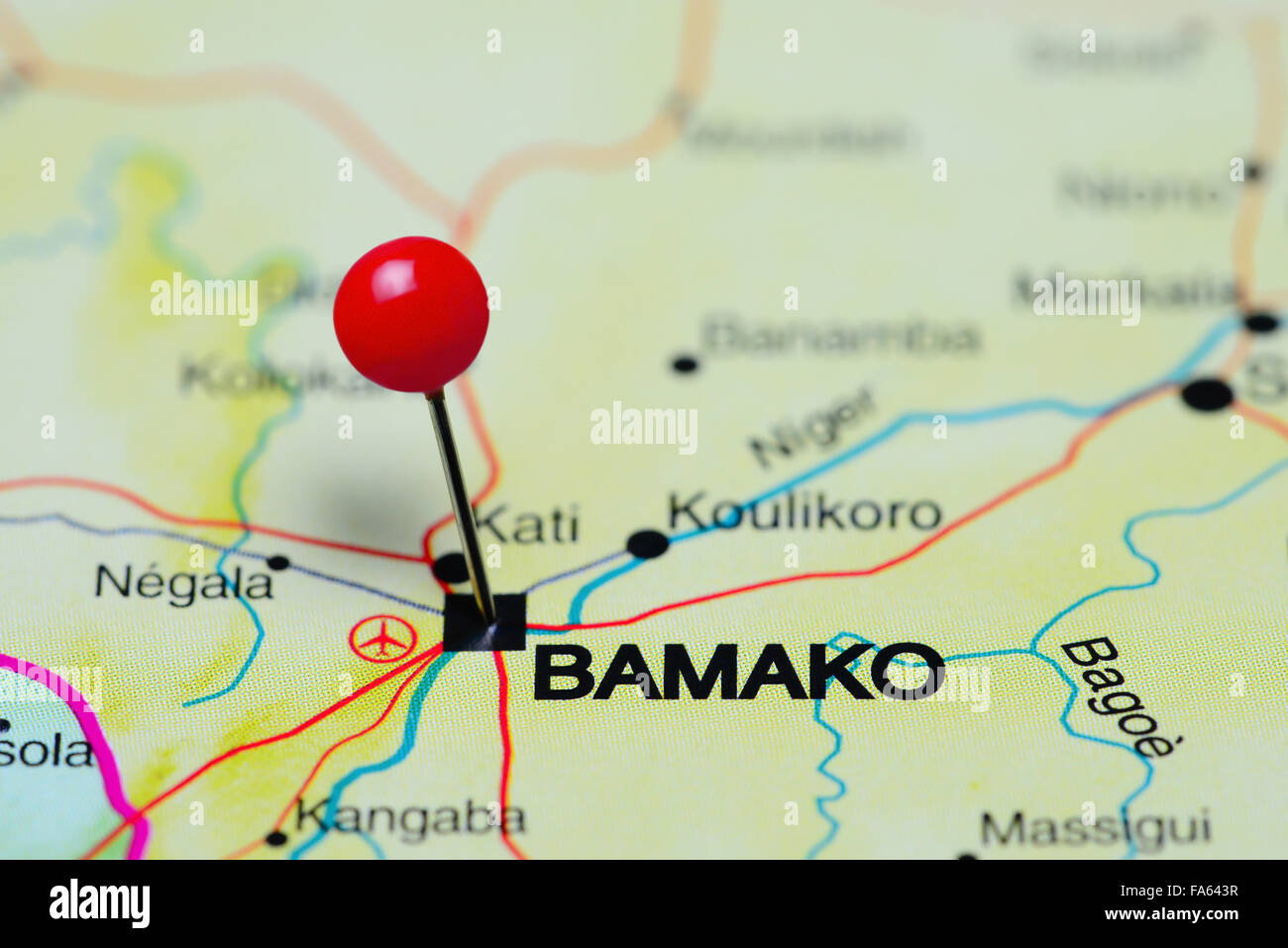 Mali map of africa hi-res stock photography and images - Alamy