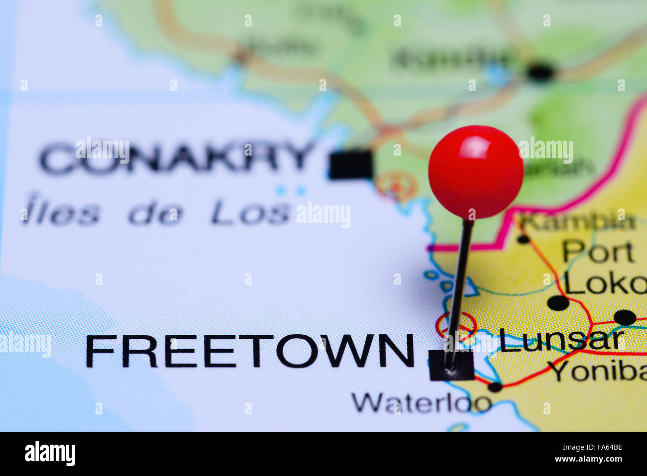 Sierra leone freetown city view hi-res stock photography and images - Alamy