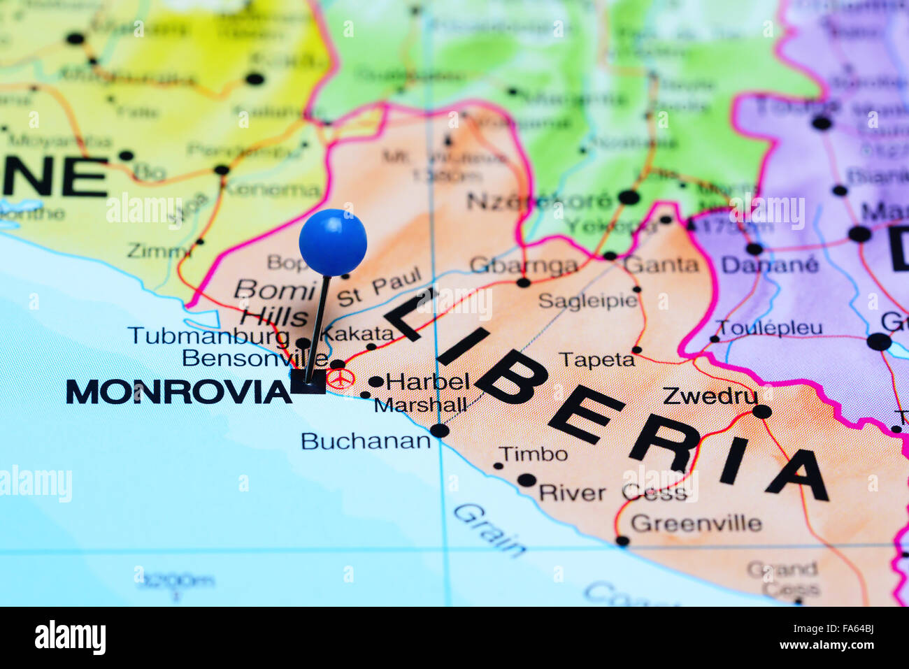 Liberia monrovia city view hi-res stock photography and images - Alamy