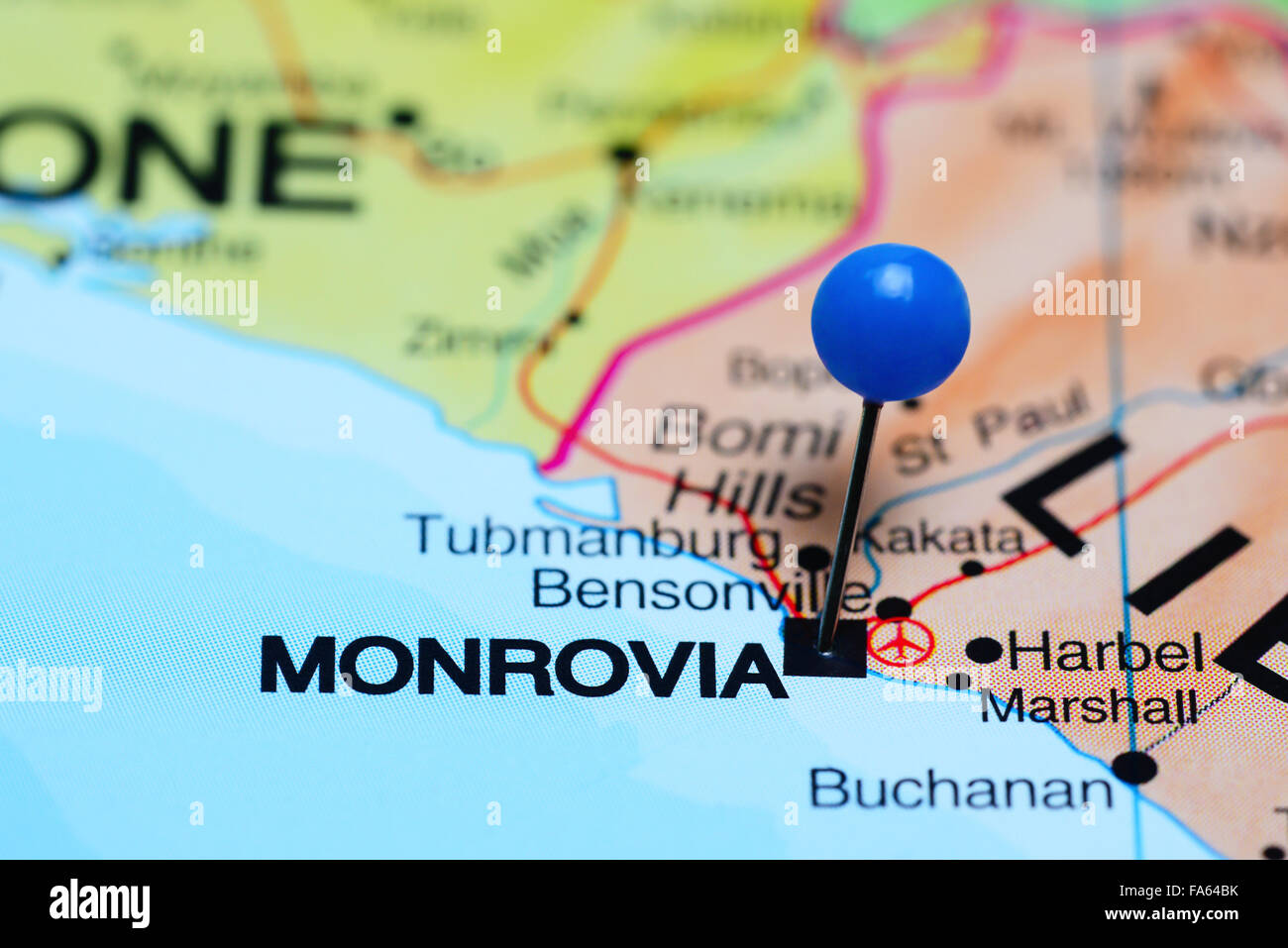 Liberia monrovia city view hi-res stock photography and images - Alamy