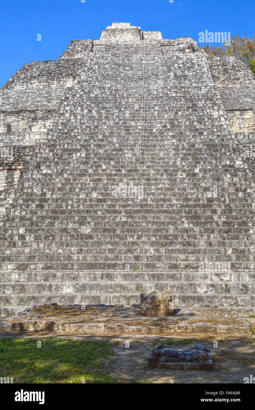 Structure IX, Becan, Mayan Ruins, Campeche, Mexico Stock Photo - Alamy