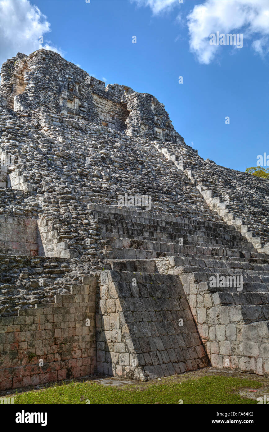 Structure X, Becan, Mayan Ruins, Campeche, Mexico Stock Photo - Alamy